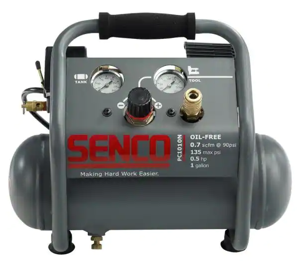SENCO 1 Gal. 1/2 HP Portable Pancake Electric Air Compressor ...